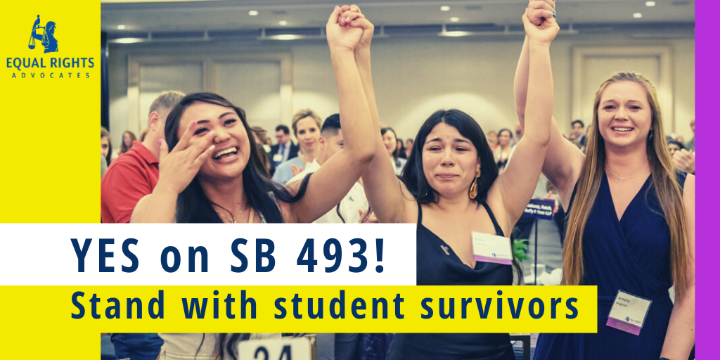 Governor Signs SB 493, Protecting CA College Student Survivors from ...