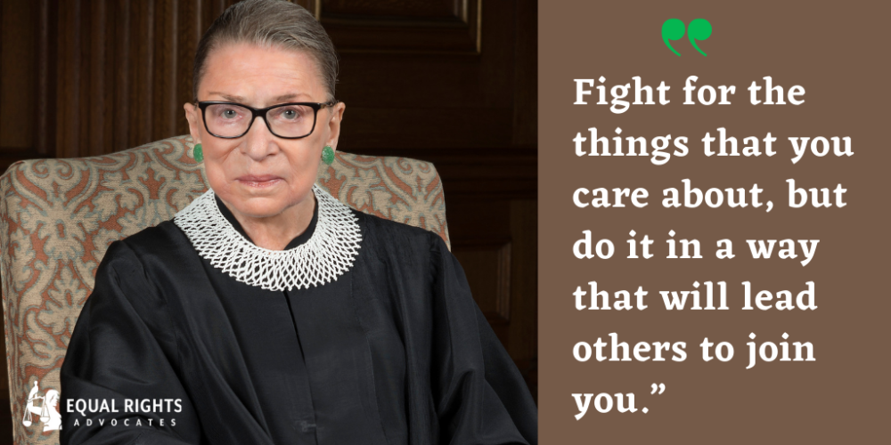 Honoring the Legacy of Justice Ruth Bader Ginsburg - Equal Rights Advocates